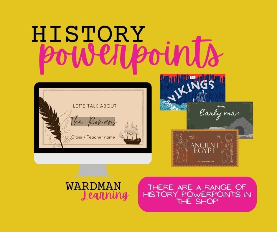 Editable Viking Powerpoint Slide Design Primary History - Etsy