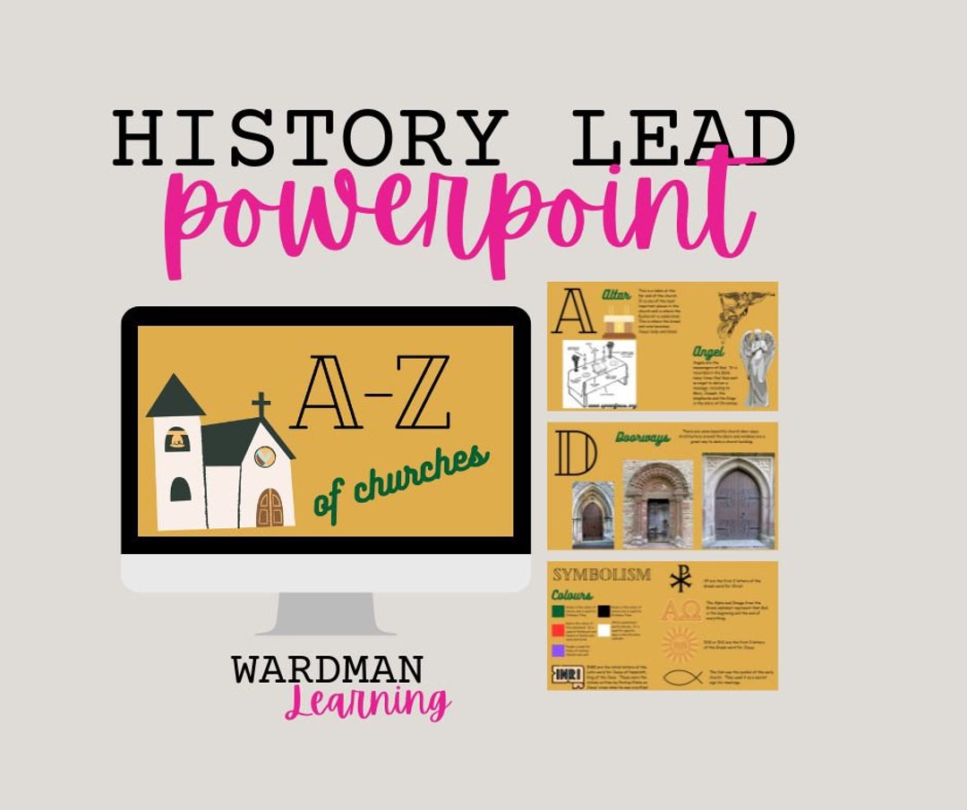 A-Z Churches Dictionary Powerpoint CPD Resources Local History Primary ...