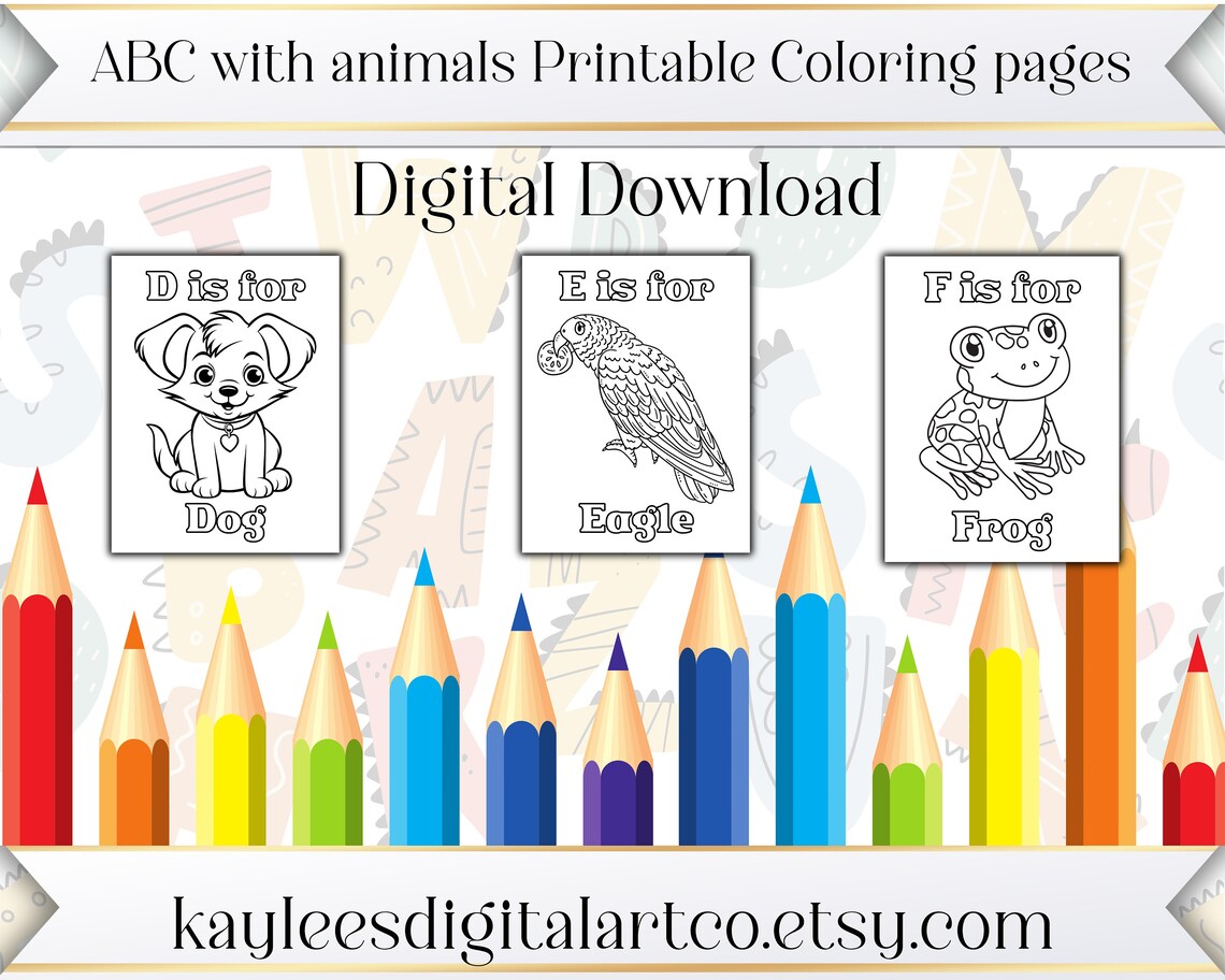 ABC Coloring Pages, Alphabet Coloring Pages, Preschool Coloring Pages ...