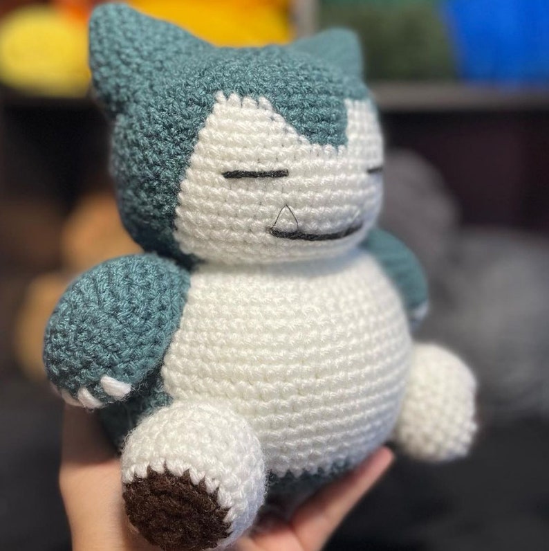 Snorlax Amigurumi Crochet - Etsy