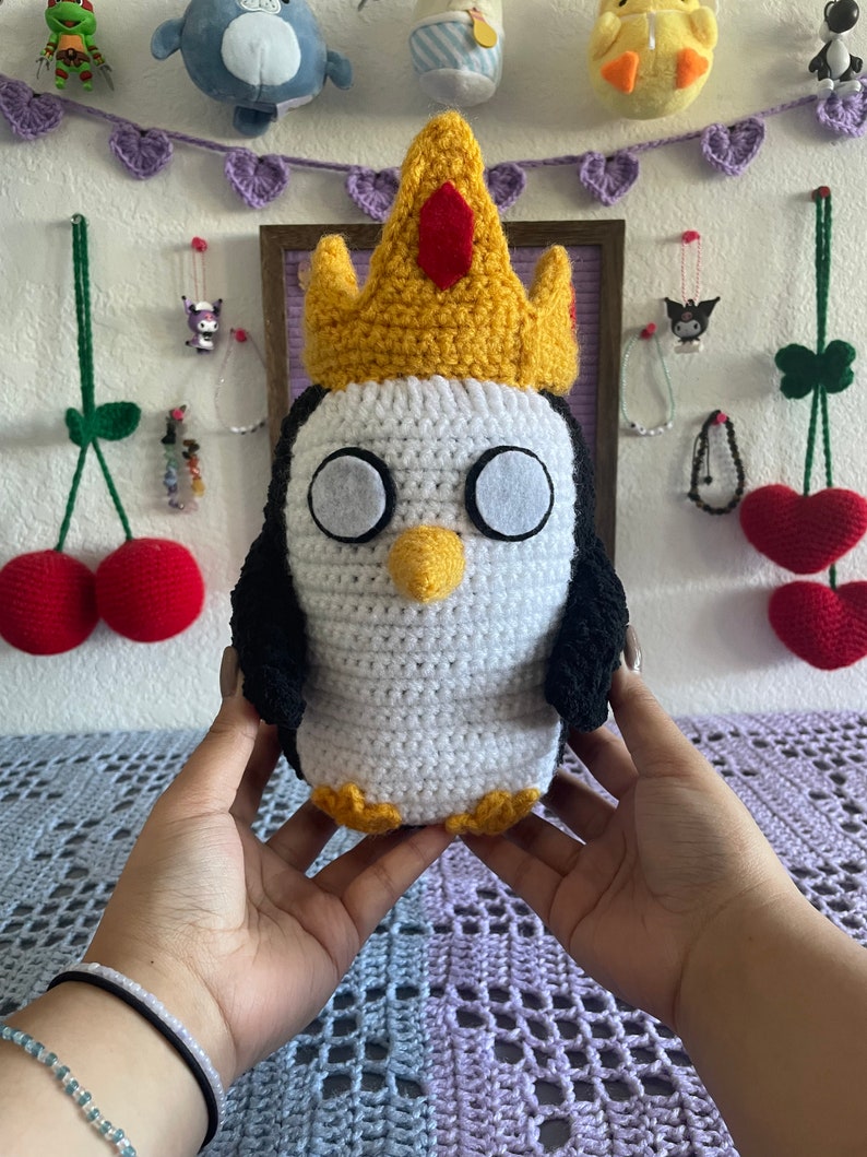 Crocheted Gunter From Adventure Time - Etsy