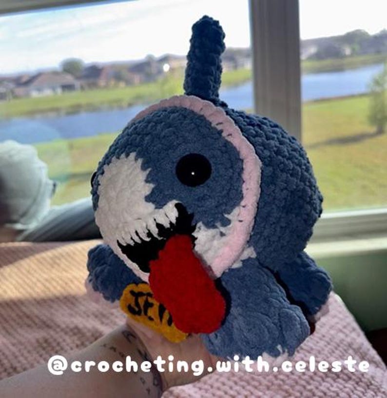 Jeff From Marvel Rivals Crochet Pattern - DIY Amigurumi Pattern ...