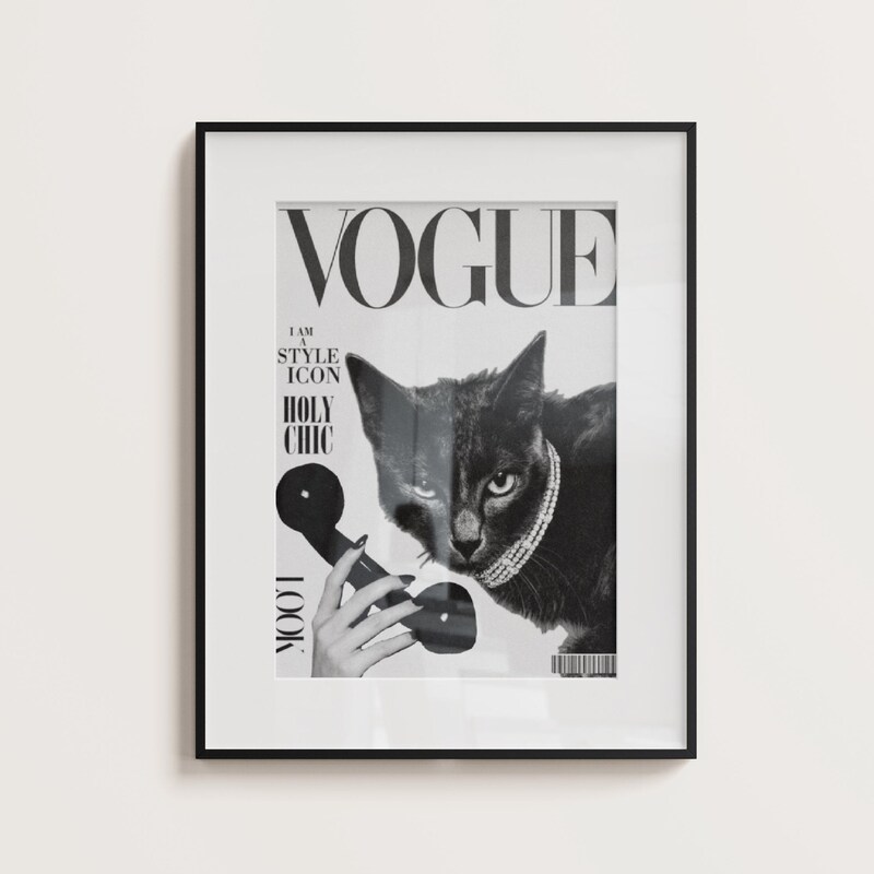Vogue Wall Art - Etsy