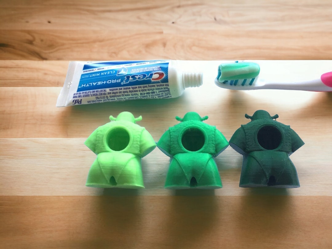 3D Print Stl File Shrek Poop Toothpaste Cap Topper Digital Pooper - Etsy