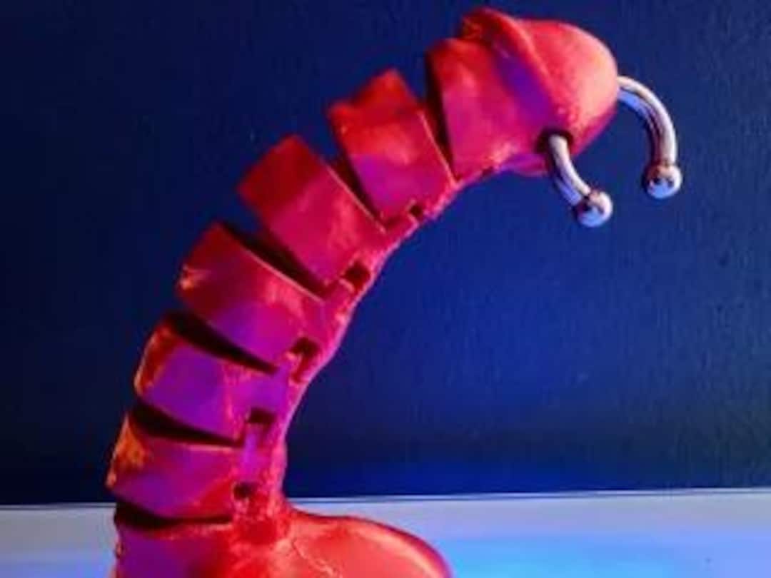 3D Print 3mf File Articulated Dick With PA Keychain by Mikie69 - Etsy
