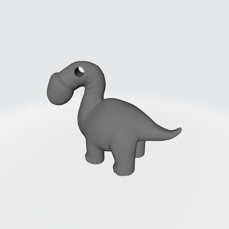 3D Print Stl File Dick Penis Dynosaurus Cockosaurus Keychain Keys ...