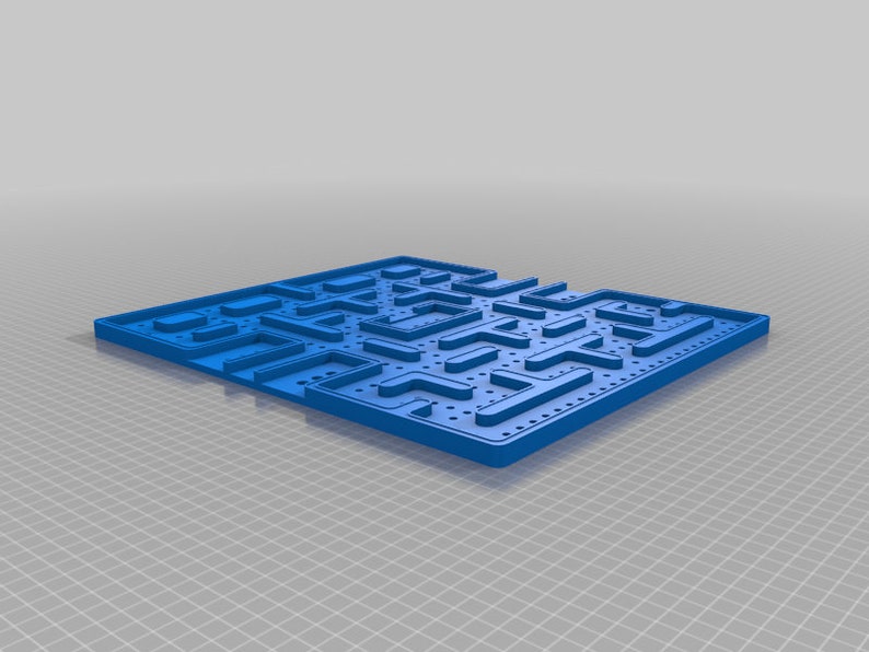 3D Print Stl File Table Games Collection Digital tic Tac Toe, Pac Man ...