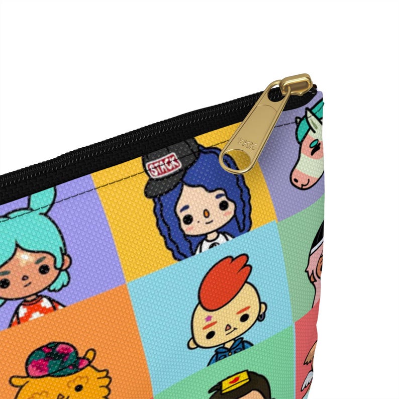 Toca Boca Personalized Accessory Pouch Toca Boca Cosmetic Bag Toca Boca ...