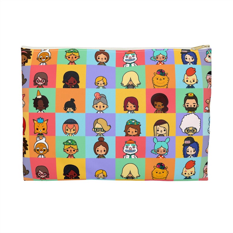 Toca Boca Personalized Accessory Pouch Toca Boca Cosmetic Bag Toca Boca ...