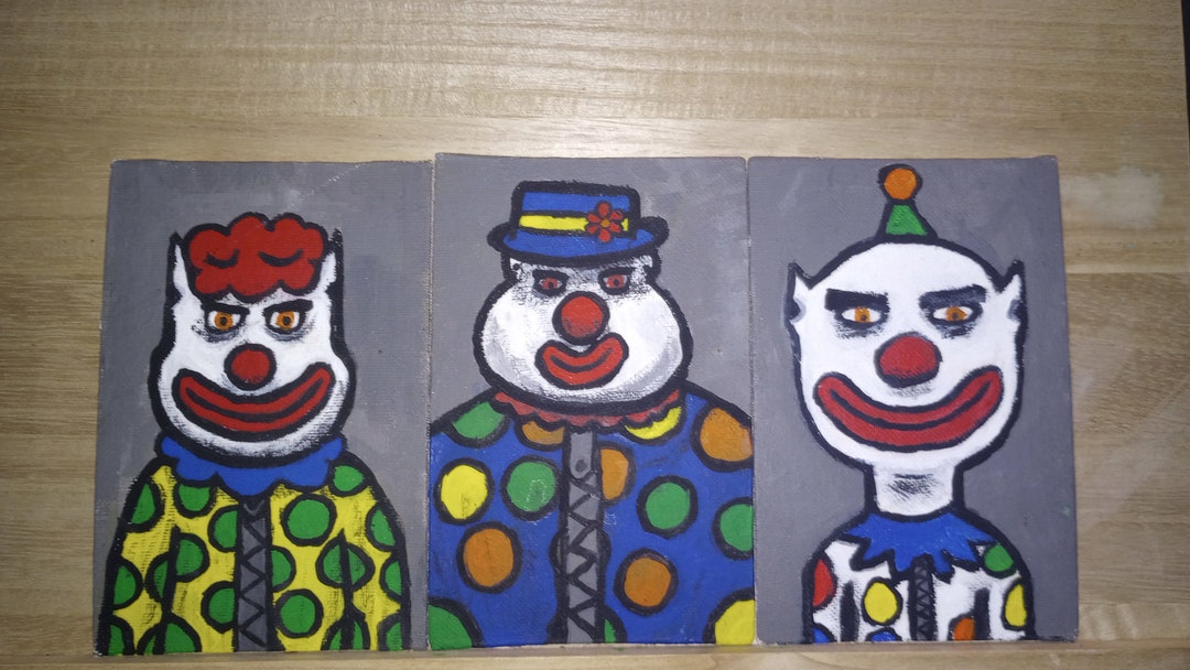 Clown Mob - Etsy