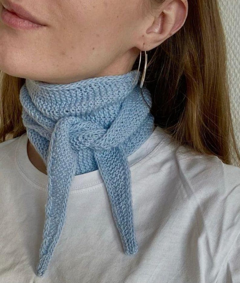 Sophie Scarf | Knitwear | Scandinavian Style - Etsy