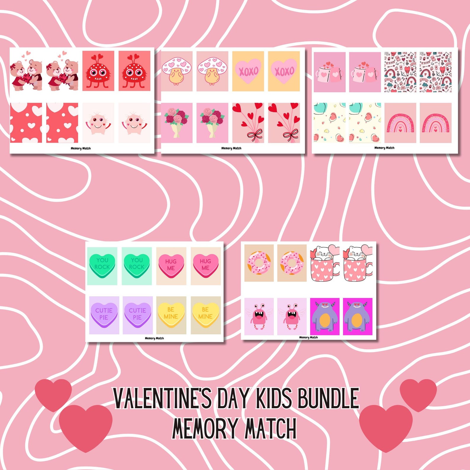 Printable Valentines Day Bundle for Kids, Mega Bundle for Kids ...
