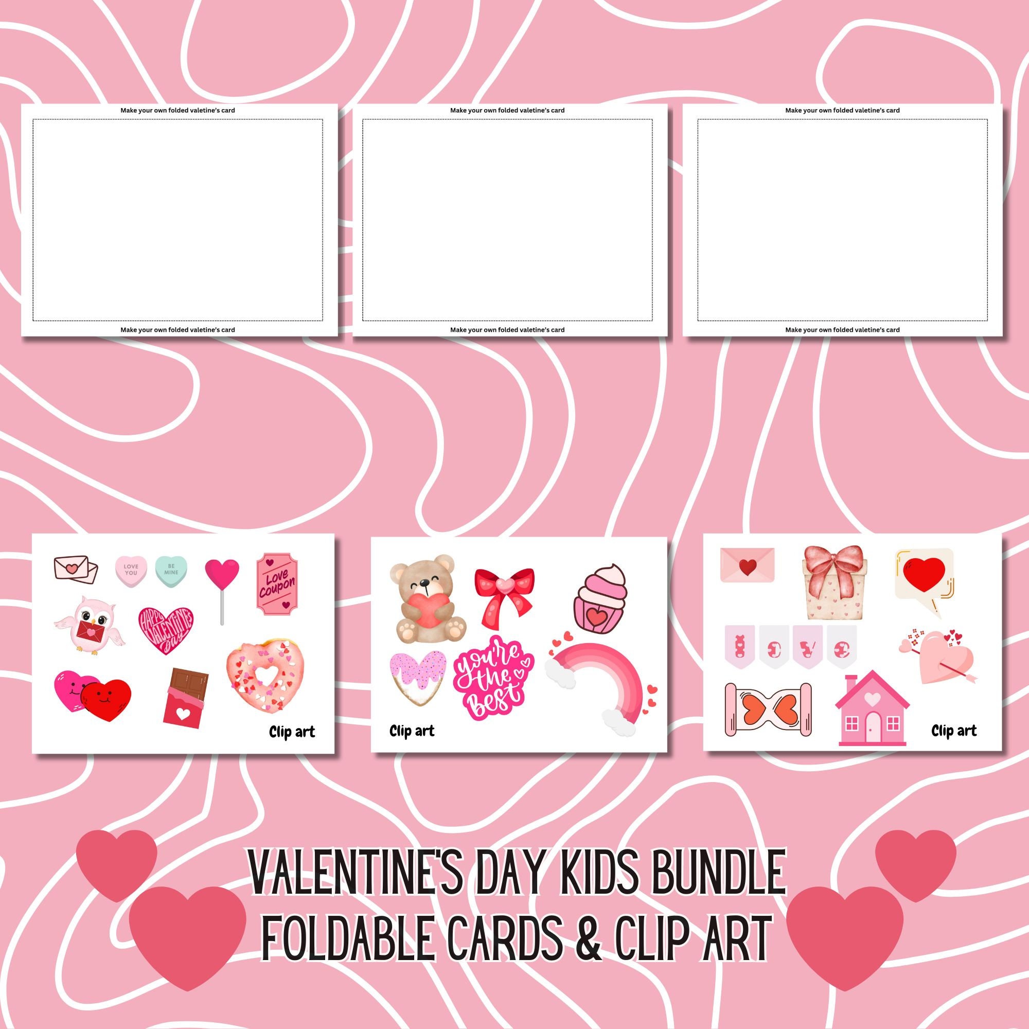 Printable Valentines Day Bundle for Kids, Mega Bundle for Kids ...