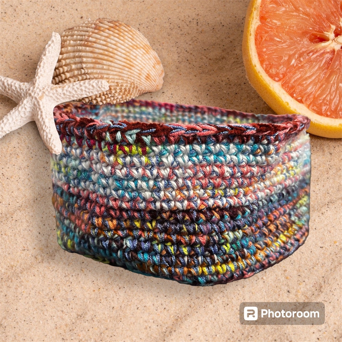 Scrap Yarn Baskets - Etsy