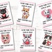 Christian Printable Valentine With Cats, Kids Valentine Cards, Cat ...