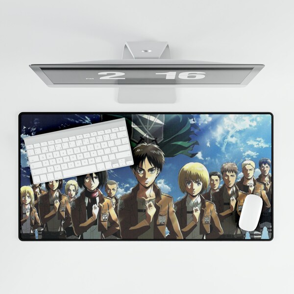 Attack on Titan Mouse Pad - Etsy