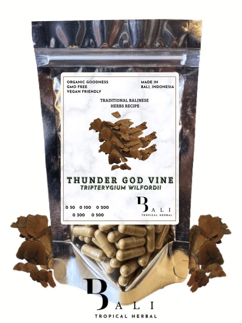 Thunder God Vine Herbal Supplement | Organic Goodness | Bali Tropical ...