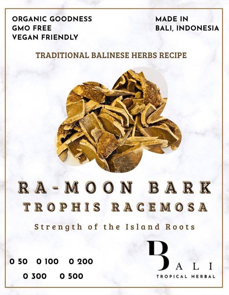 Ra-moon Bark Extract Capsule | Organic Trophis Racemosa | Wild Island ...