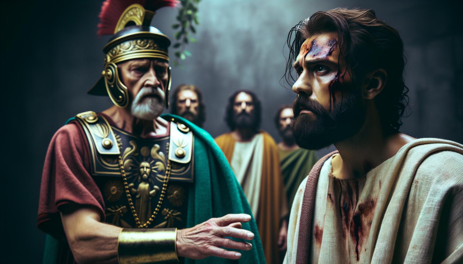 Jesus Christ Being Questioned by Pontius Pilate - Etsy