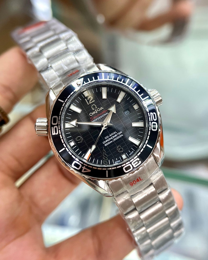 Omega Seamaster GMT 43mm Dial Come With Box Tag Papers, Steel Omega ...