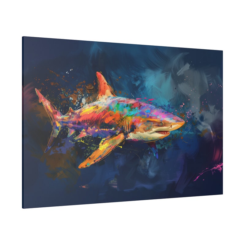 Shark Paintings - Etsy