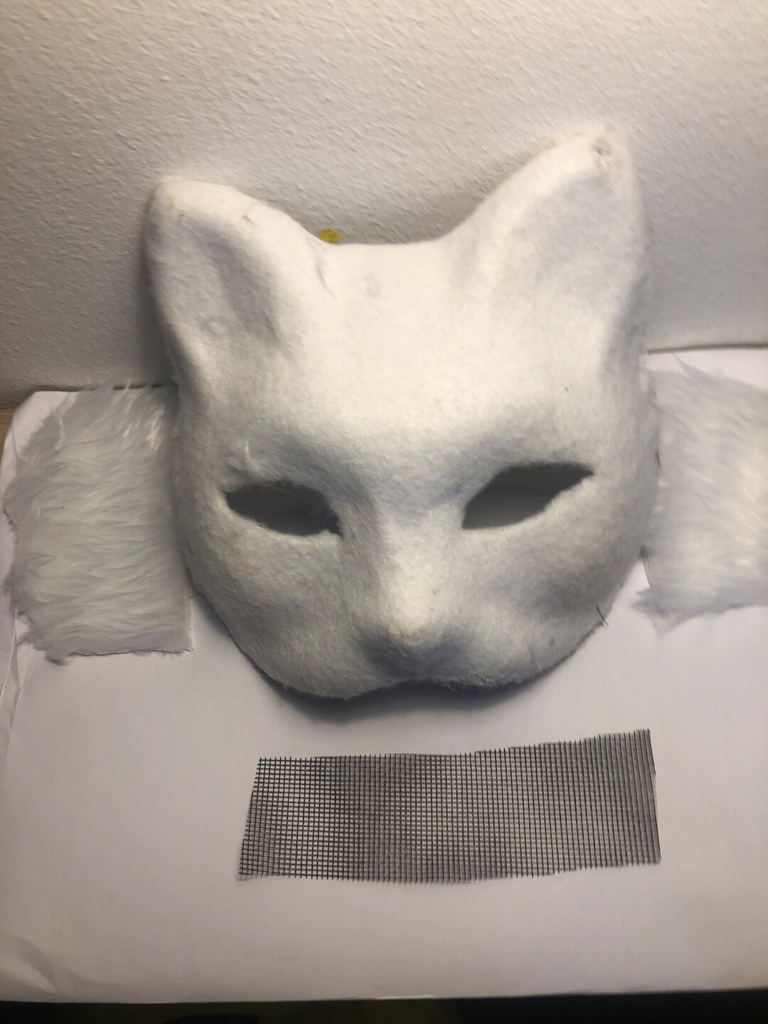 Therian Mask Kit contains a Felted Mask,fur,eye Mesh DIY - Etsy UK