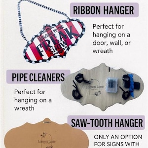 Freak Show Circus and Clown Inspired Marquee Door Hanger, Halloween ...