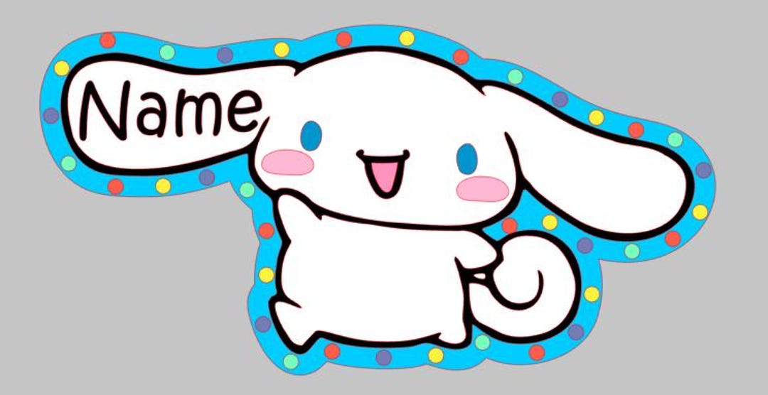 Custom Marquee Cinnamoroll Sign, Personalized Sign With Name Lights ...