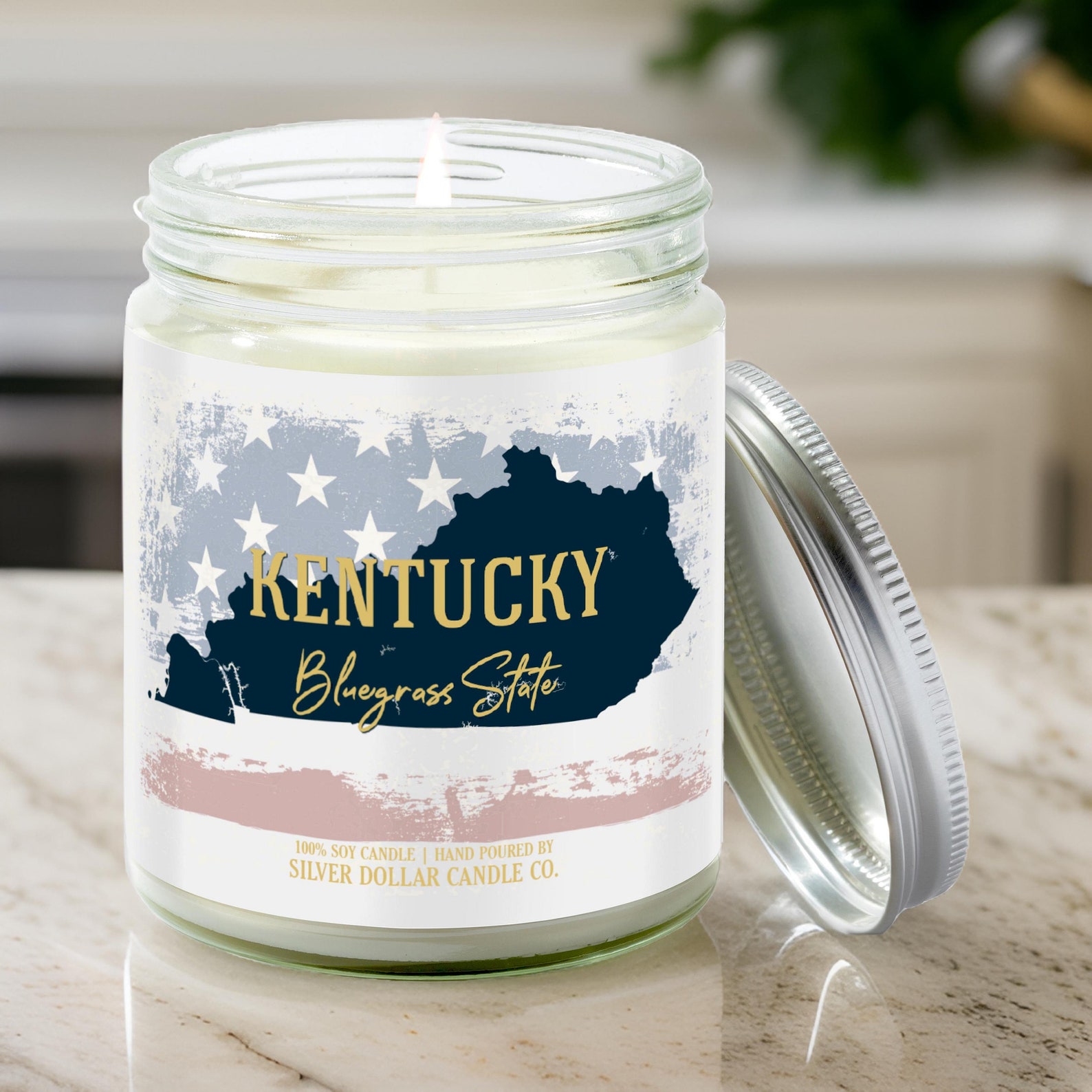 Kentucky State Candle | Nostalgia Collection by SD Candle | 9/16oz Soy ...