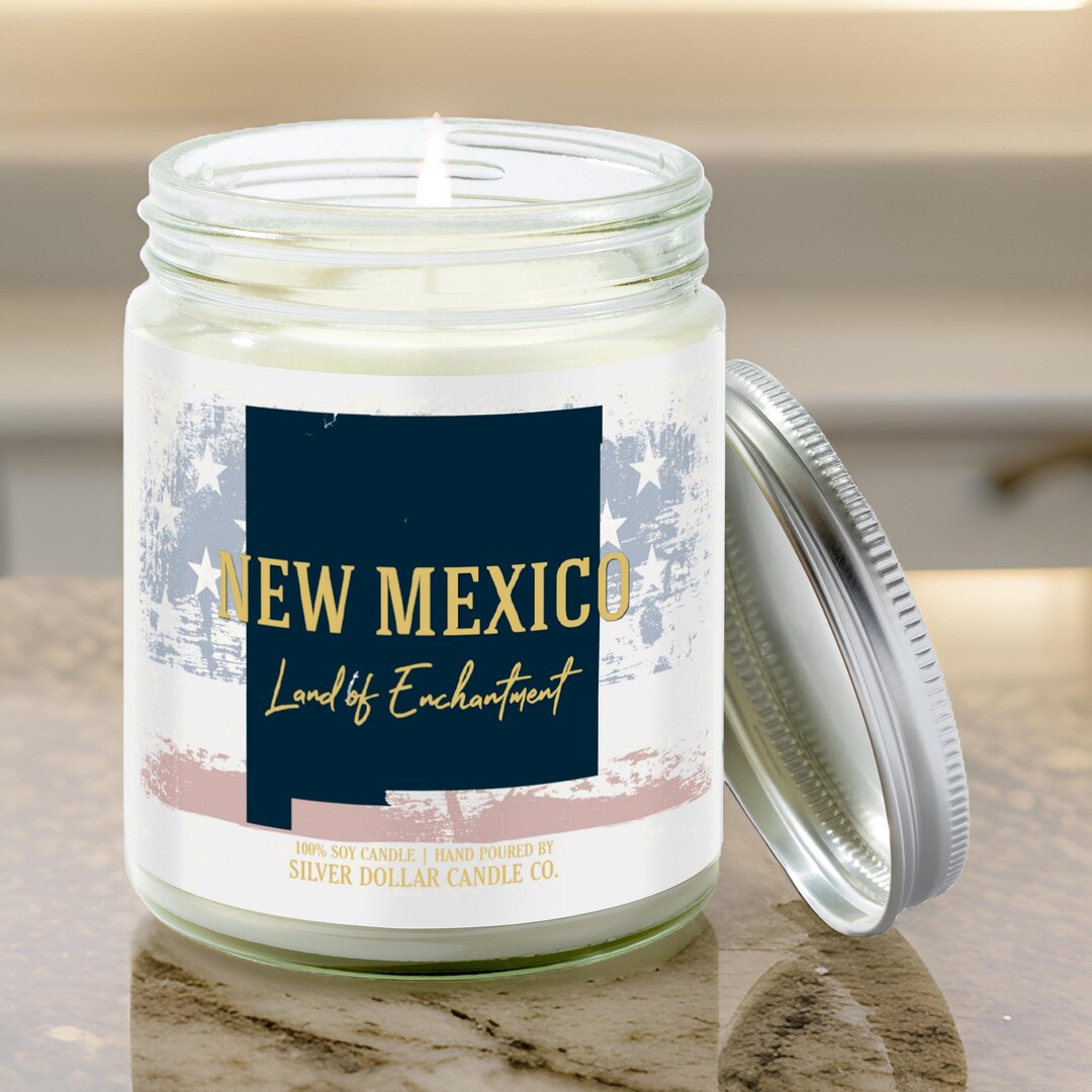 New Mexico State Candle | Nostalgia Collection by SD Candle | 9/16oz ...