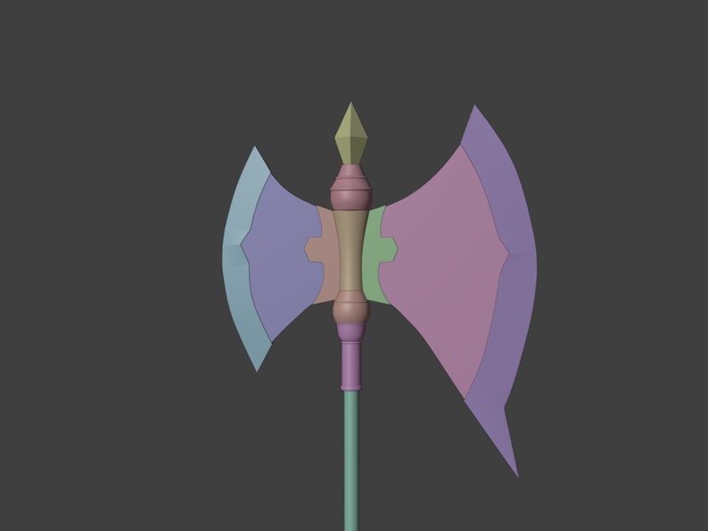 Stark's Axe From Frieren 3D Print Files - Etsy