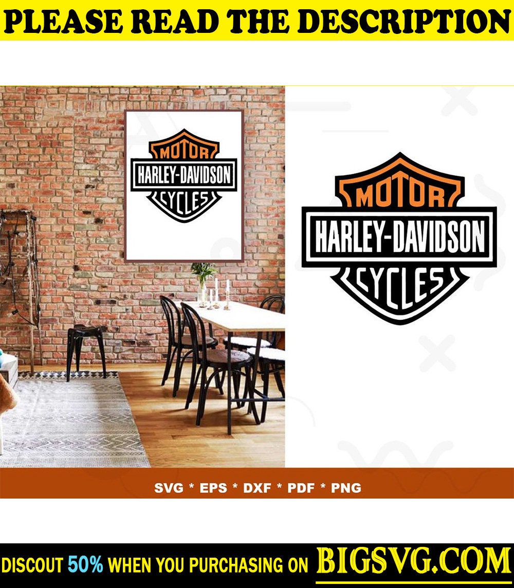 S1 Harley Davidson SVG and PNG Formats Ready to Use for Cricut and ...