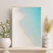Sandy Beach Wall Art, Sandy Beach Print, Sea, Blue Print, White Print ...
