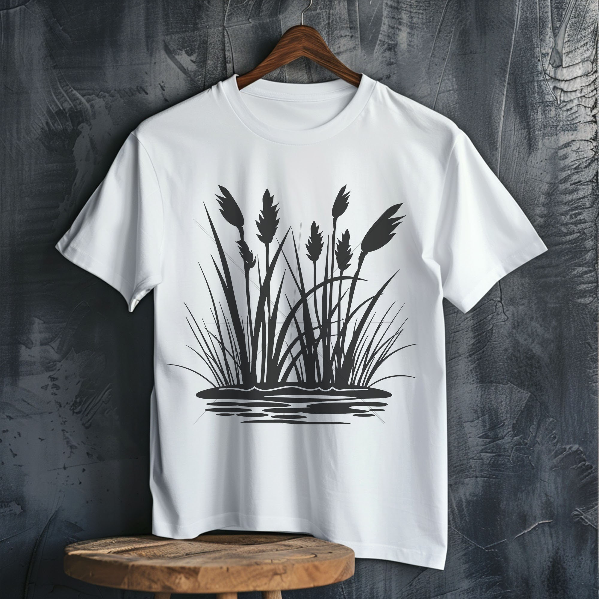 Cattails PNG Bundle | Laser Burn | Wood Engrave | Lightburn | Laser ...