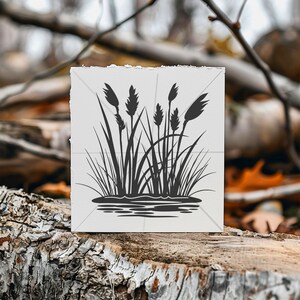 Cattails PNG Bundle | Laser Burn | Wood Engrave | Lightburn | Laser ...
