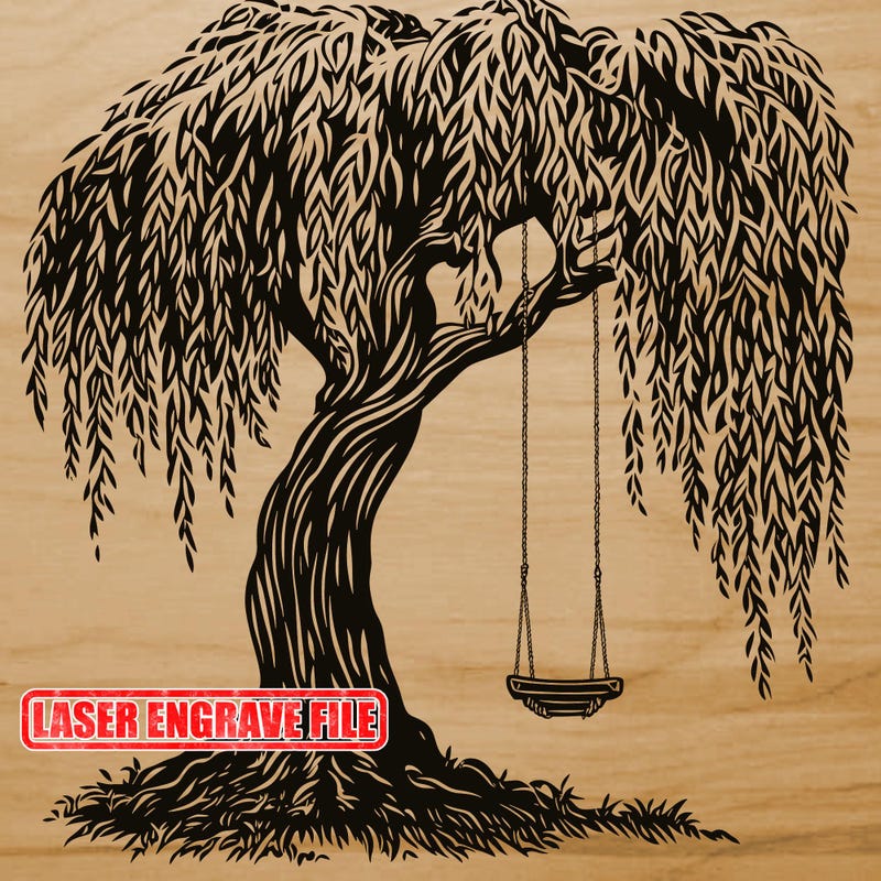 Willow Tree Svg - Etsy