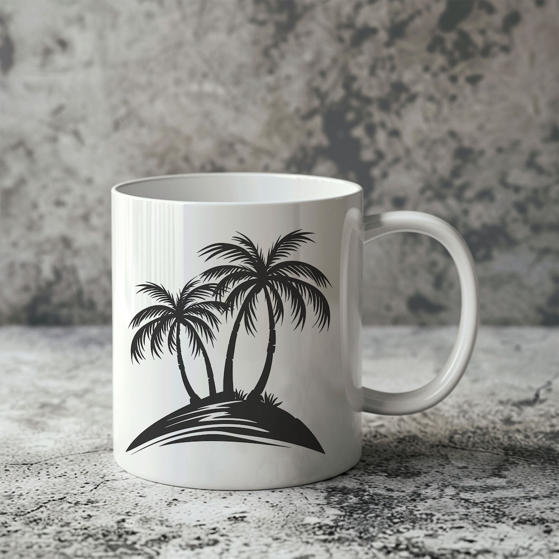 Palm Tree PNG Bundle SVG DXF Laser Burn Wood Engrave Lightburn Laser ...