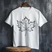 Maple Leaf PNG Bundle | SVG | DXF | Laser Burn | Wood Engrave ...