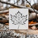 Maple Leaf PNG Bundle SVG DXF Laser Burn Wood Engrave Lightburn Laser ...