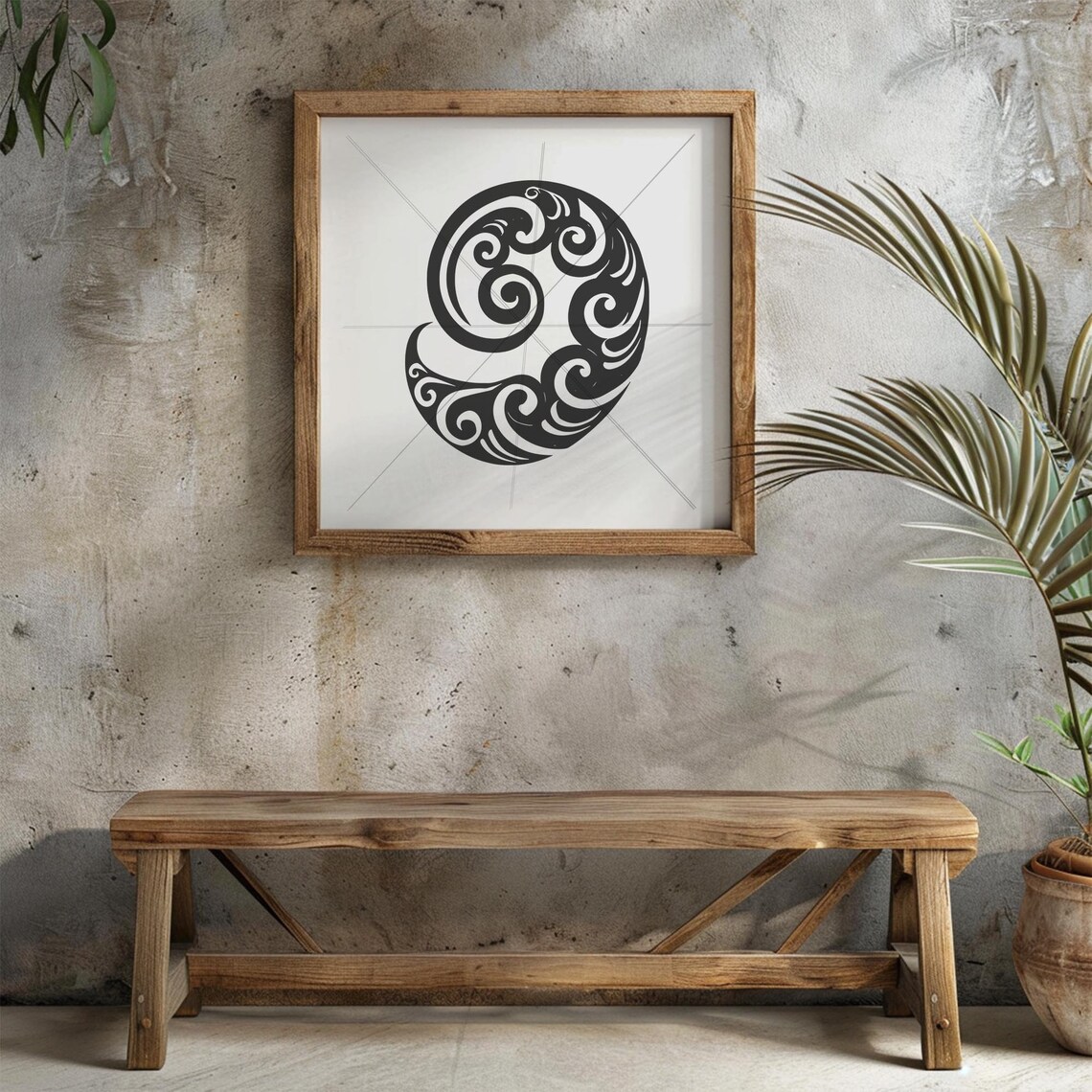 Maori Koru PNG Bundle SVG DXF Laser Burn Wood Engrave Lightburn Laser ...