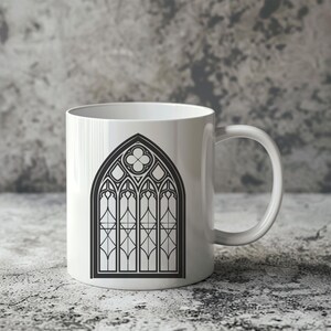 Gothic Church Window PNG Bundle | SVG | DXF | Laser Burn | Wood Engrave ...