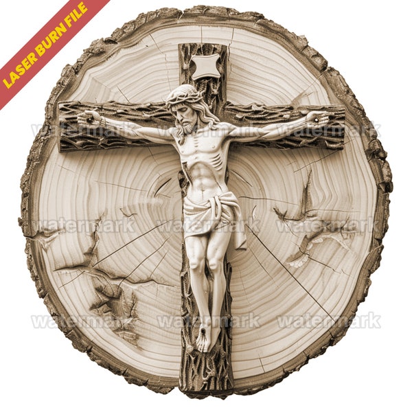 Wood Burned Cross - Etsy
