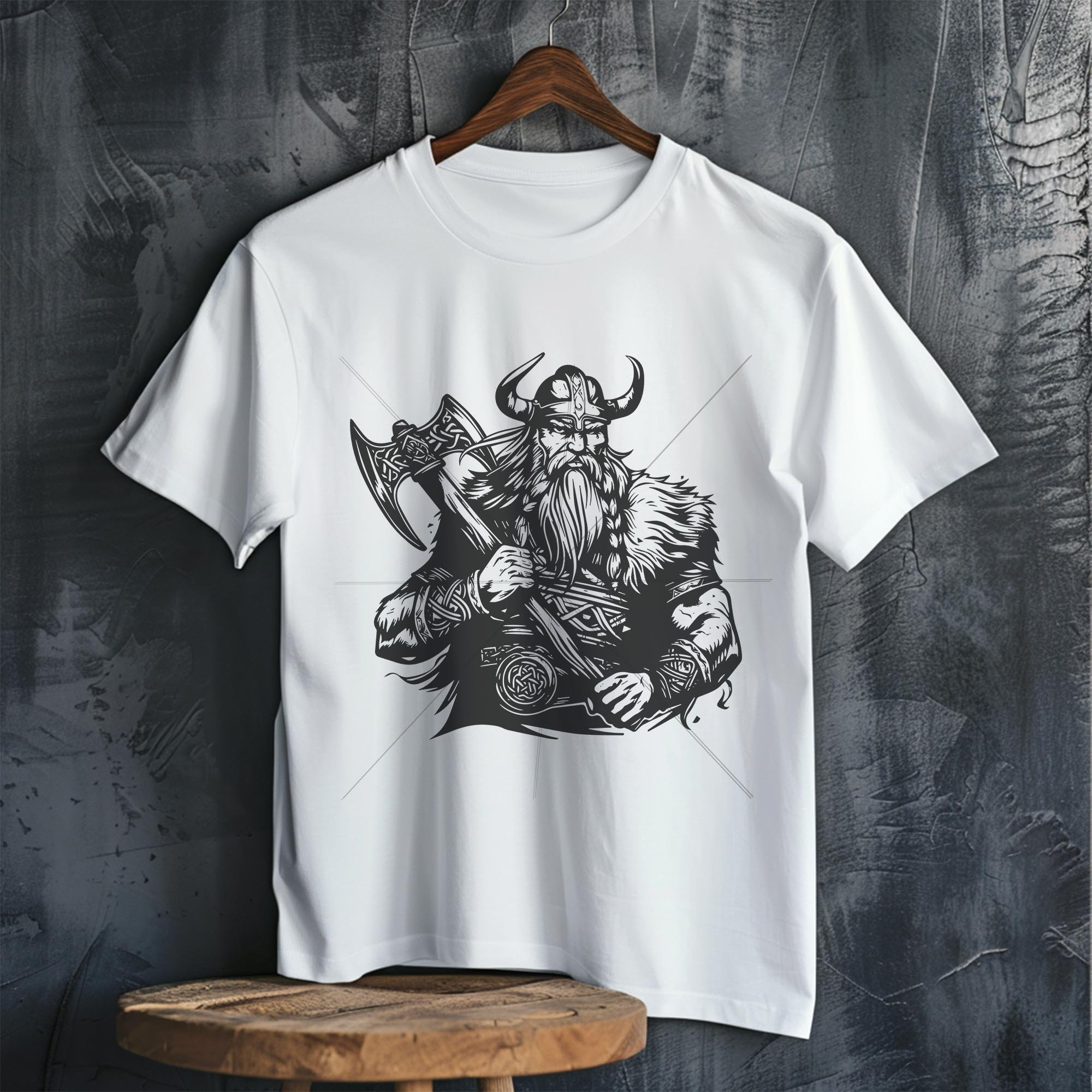 Viking Warrior Axe PNG Bundle SVG DXF Laser Burn Wood Engrave Lightburn ...