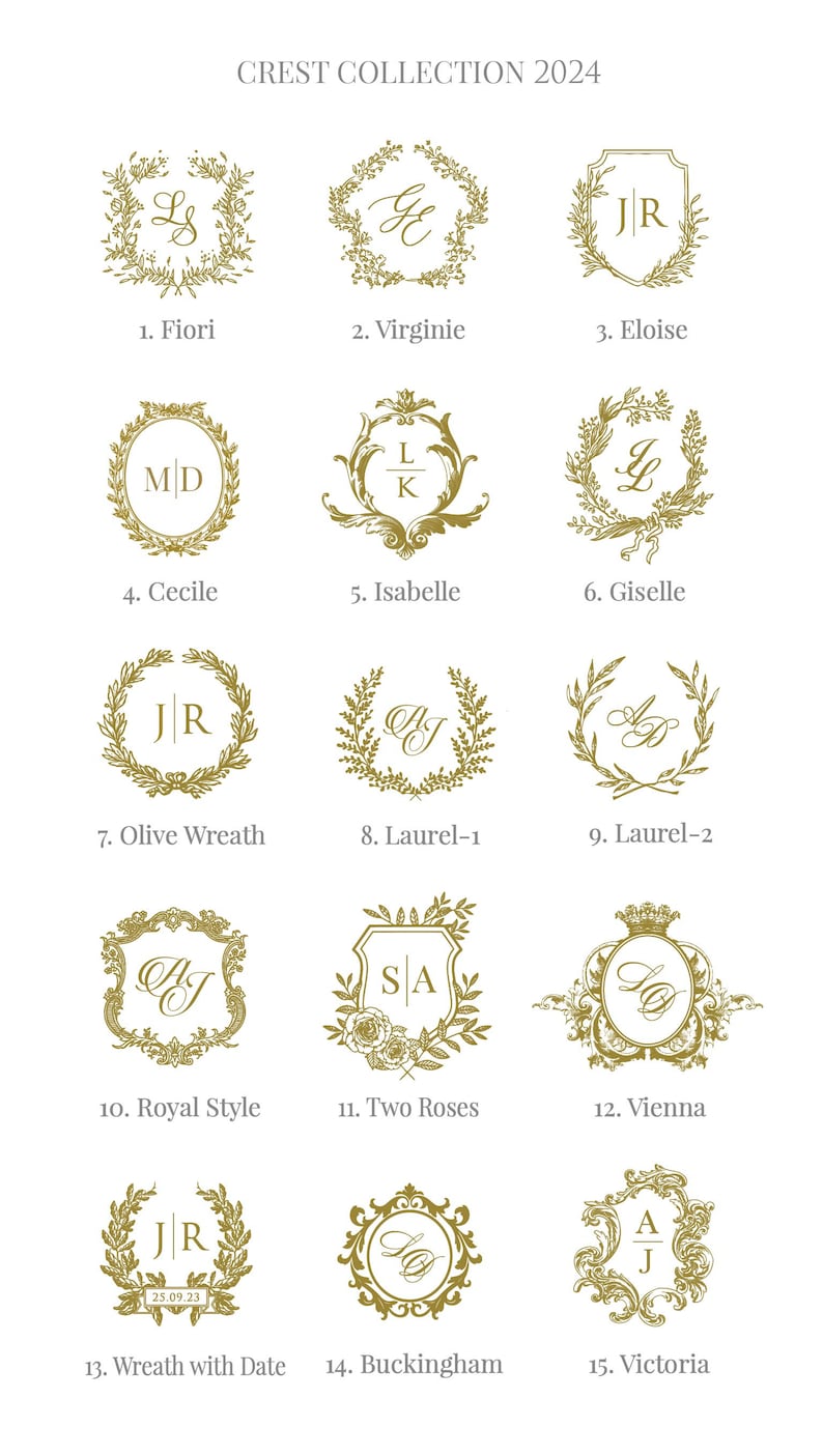 Green Velvet Envelopes With Monogram / A7 (13.5 X 19 Cm) / Gold Foil ...