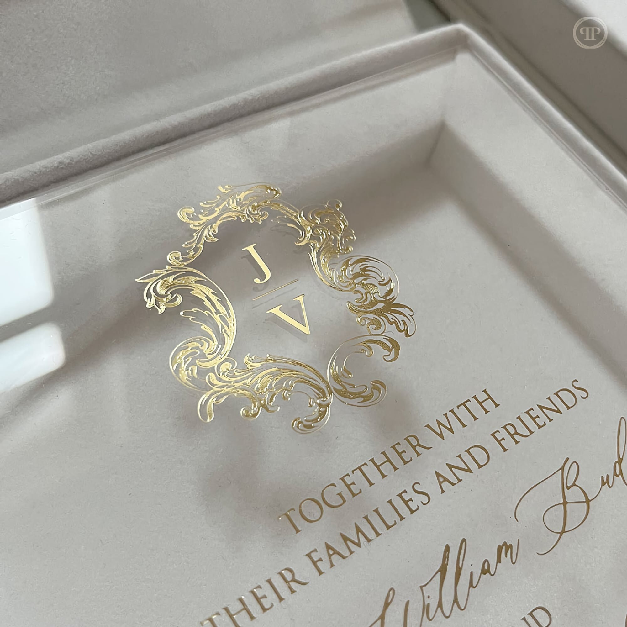 Luxury Boxed Wedding Invitations (5.7”x7.8”/145 X 200 Mm), White Velvet ...