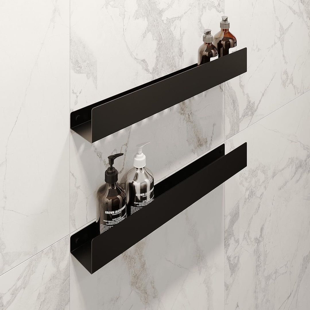Steel Metal Bathroom Wall Shelf, Bathroom Floating Shelf, Bathroom ...