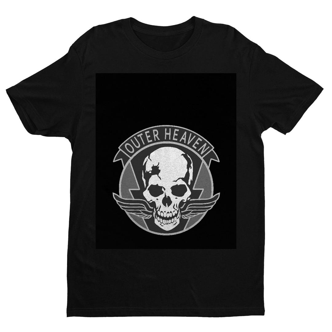 Outer Heaven Skull V1 MGS Premium Unisex T-shirt | Character Art ...