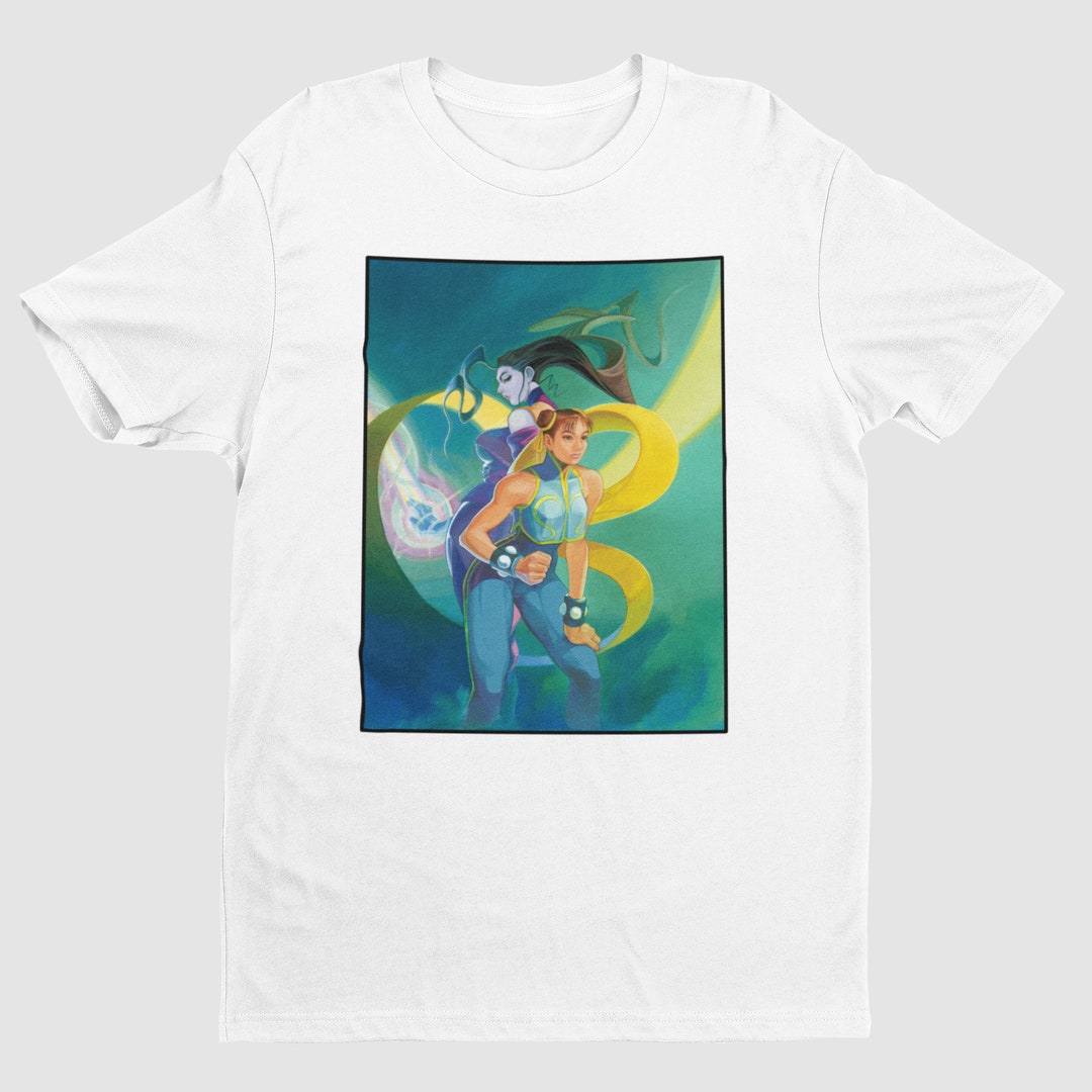 Street Fighter Alpha T-shirt | Chun Li & Rose Unisex Tee - Etsy Australia