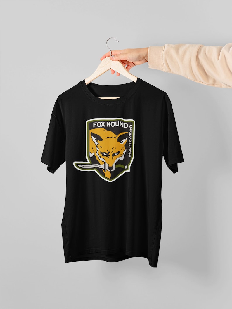 MGS Foxhound CENTERED High-tech Special Forces Unit Emblem Unisex T ...