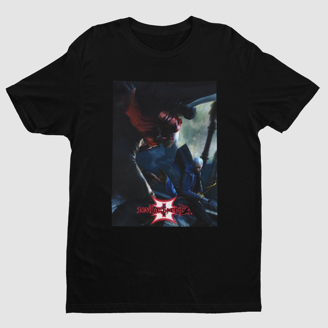 DMC3 Key Art Dante V.S Vergil Premium Unisex T Shirt | Exclusive Design ...